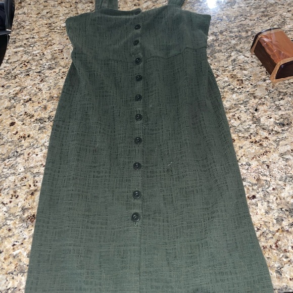 Madewell | Dresses | Madewell Texture Thread Button Front Dress Tank ...